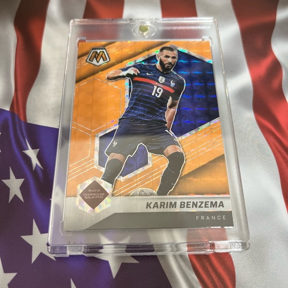 Panini | Toys | 2222 Mosaic Fifa Road To World Cup Karim Benzema Orange ...